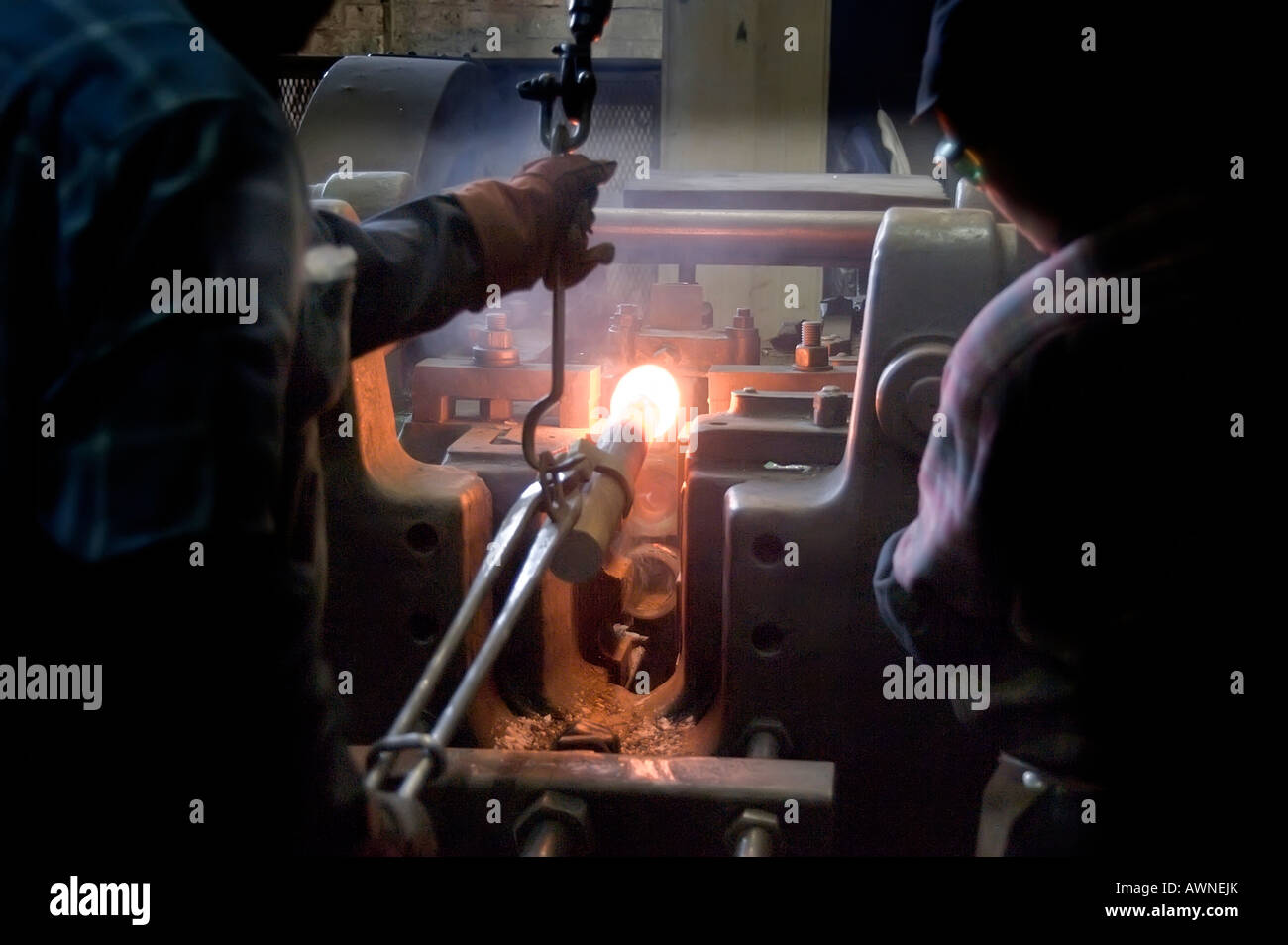 Inside a factory making manufactured goods with steel Stock Photo - Alamy