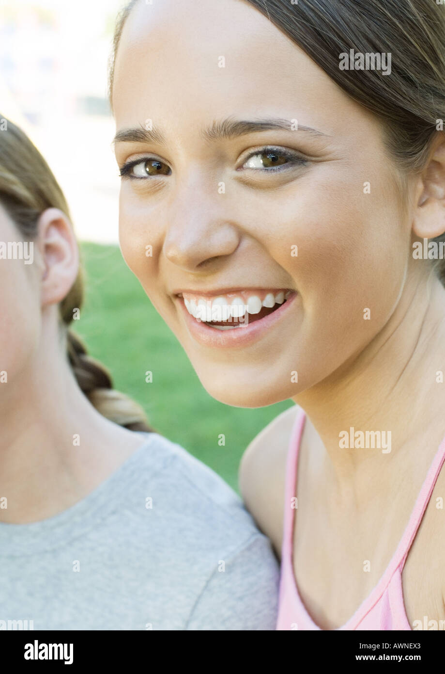 Teen girl, portrait Stock Photo - Alamy
