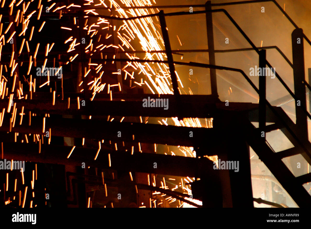 Steelworks furnace hi-res stock photography and images - Alamy