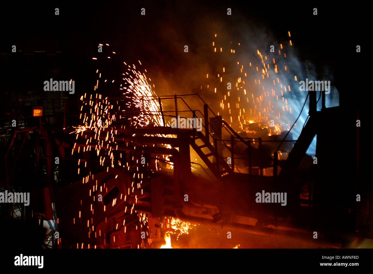 Steelworks furnace hi-res stock photography and images - Alamy