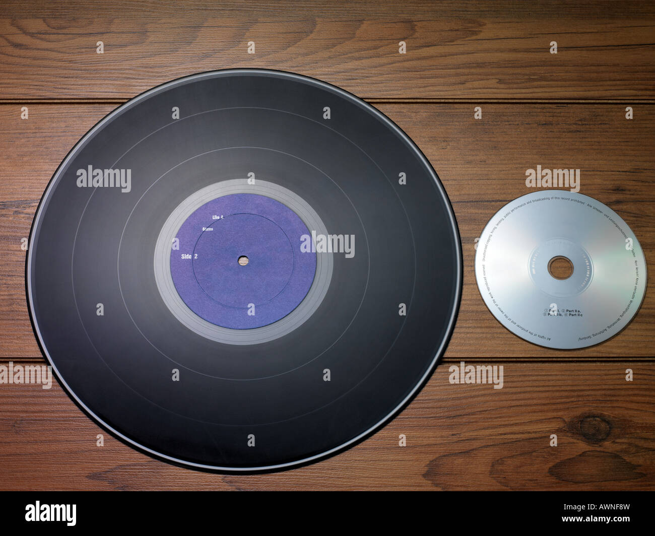 Record and cd hi-res stock photography and images - Alamy