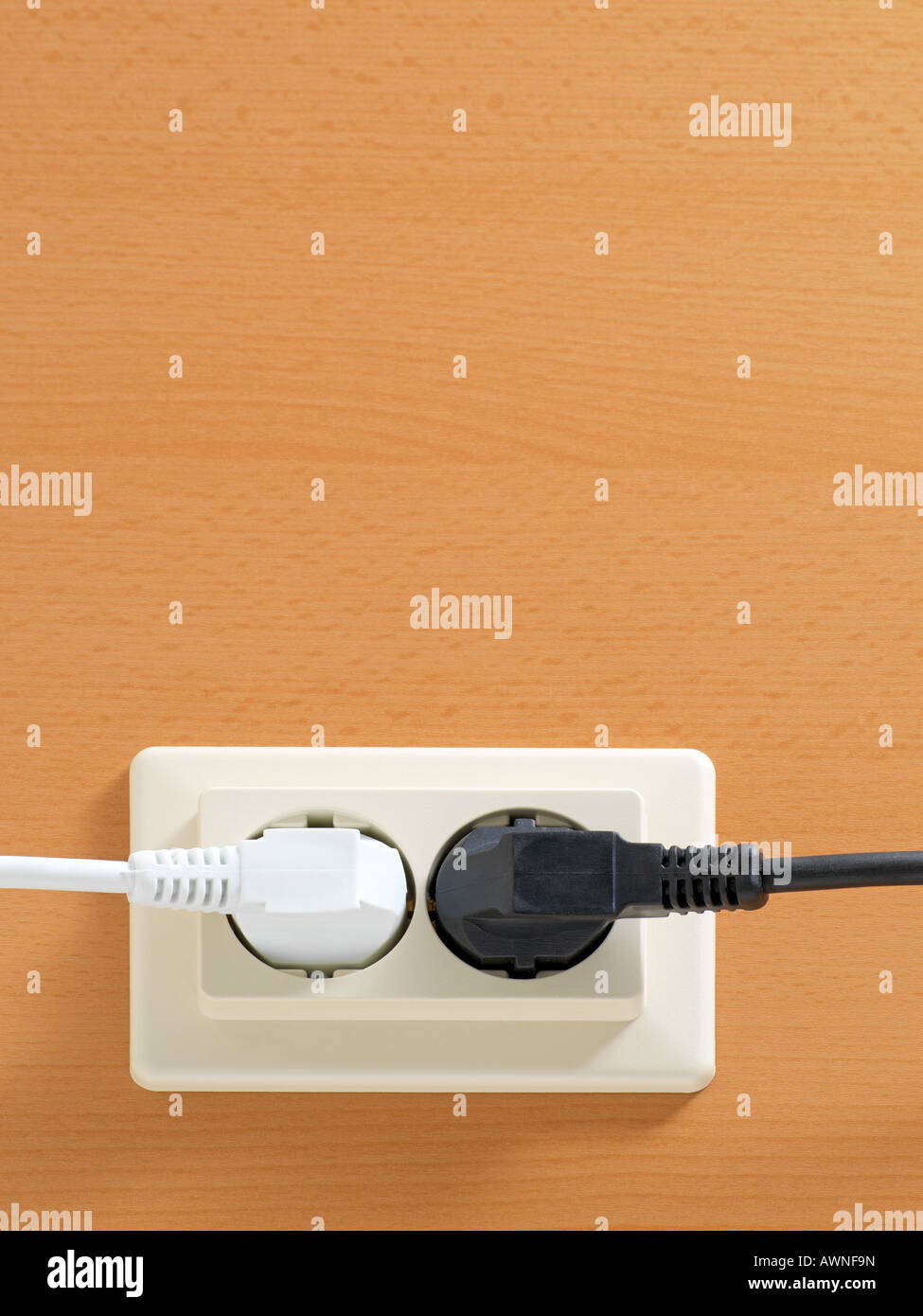 Electric socket and plug Stock Photo - Alamy