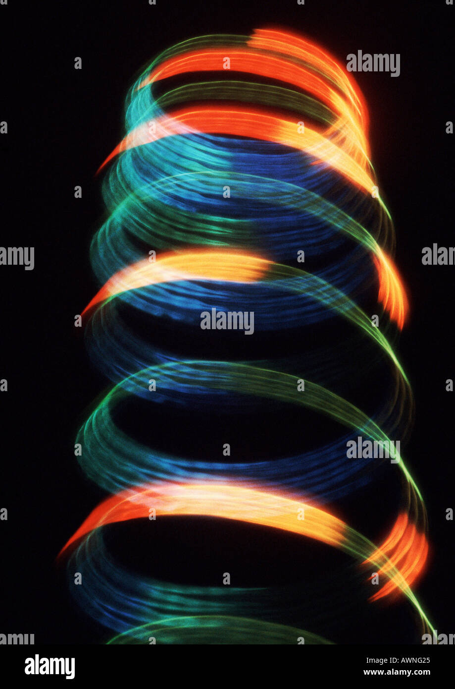 Turning spiral patterns hi-res stock photography and images - Alamy