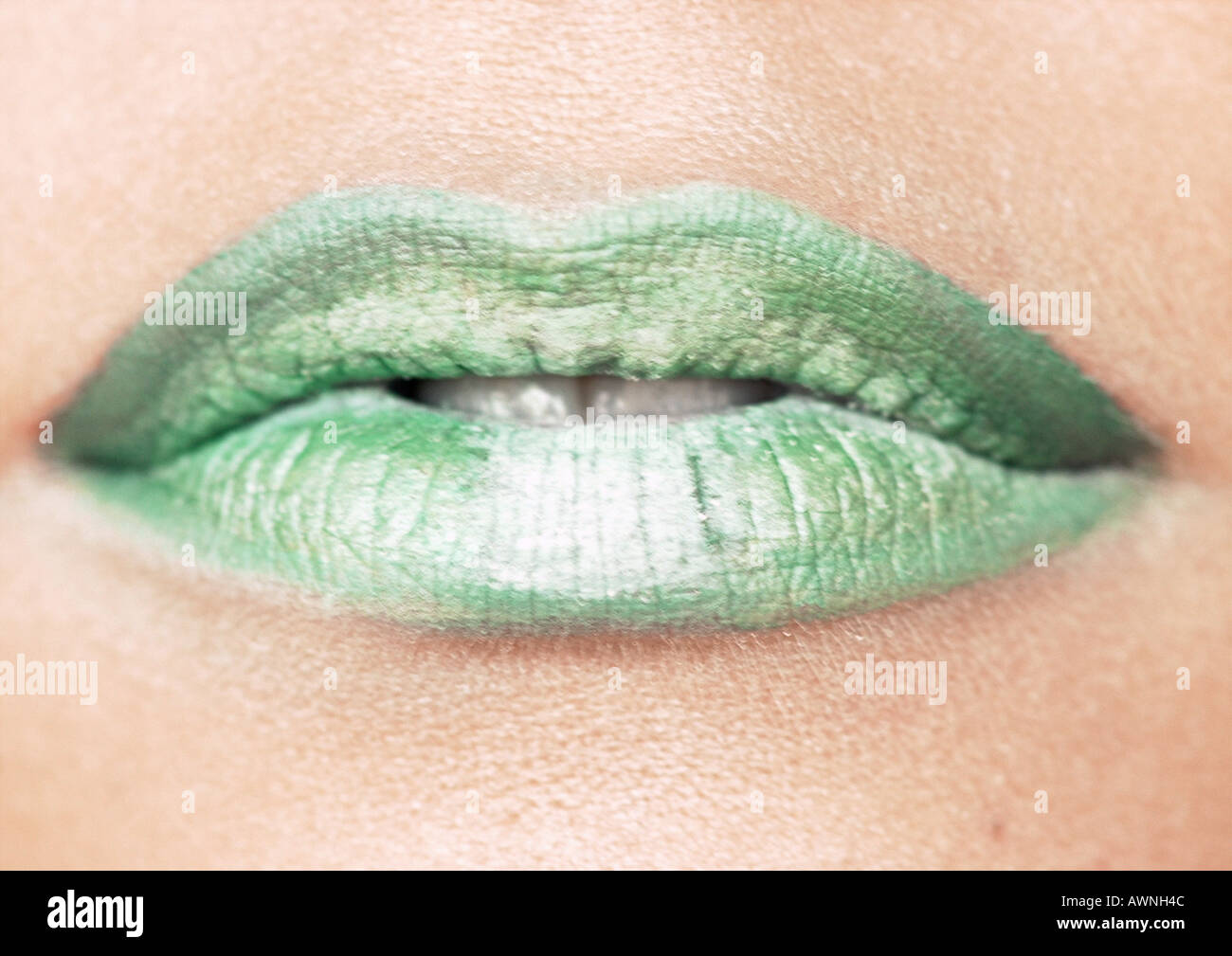 Neon Green Lipstick