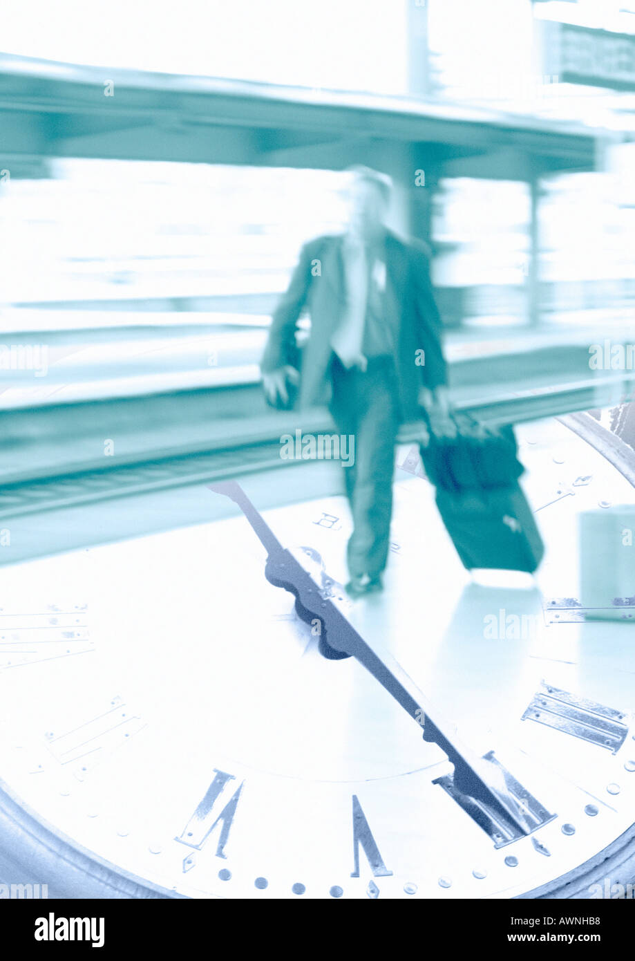 Clock montage hi-res stock photography and images - Alamy