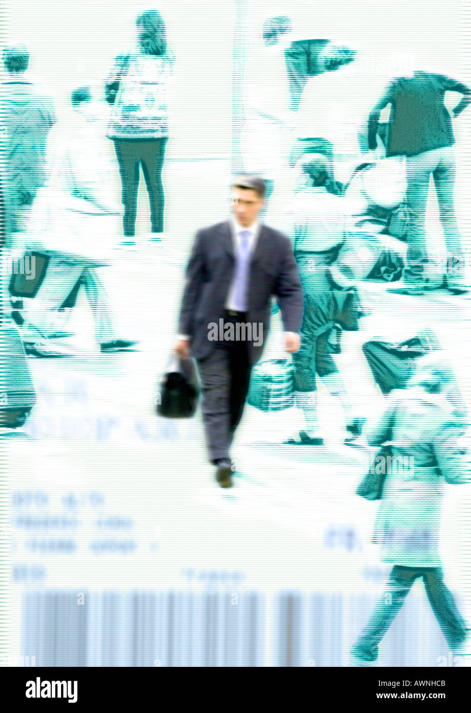 Businessmen in suits commuting hi-res stock photography and images - Alamy