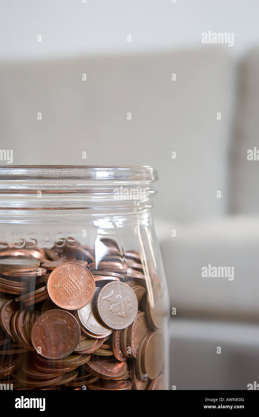 Pennies Jar Stock Photos & Pennies Jar Stock Images - Alamy