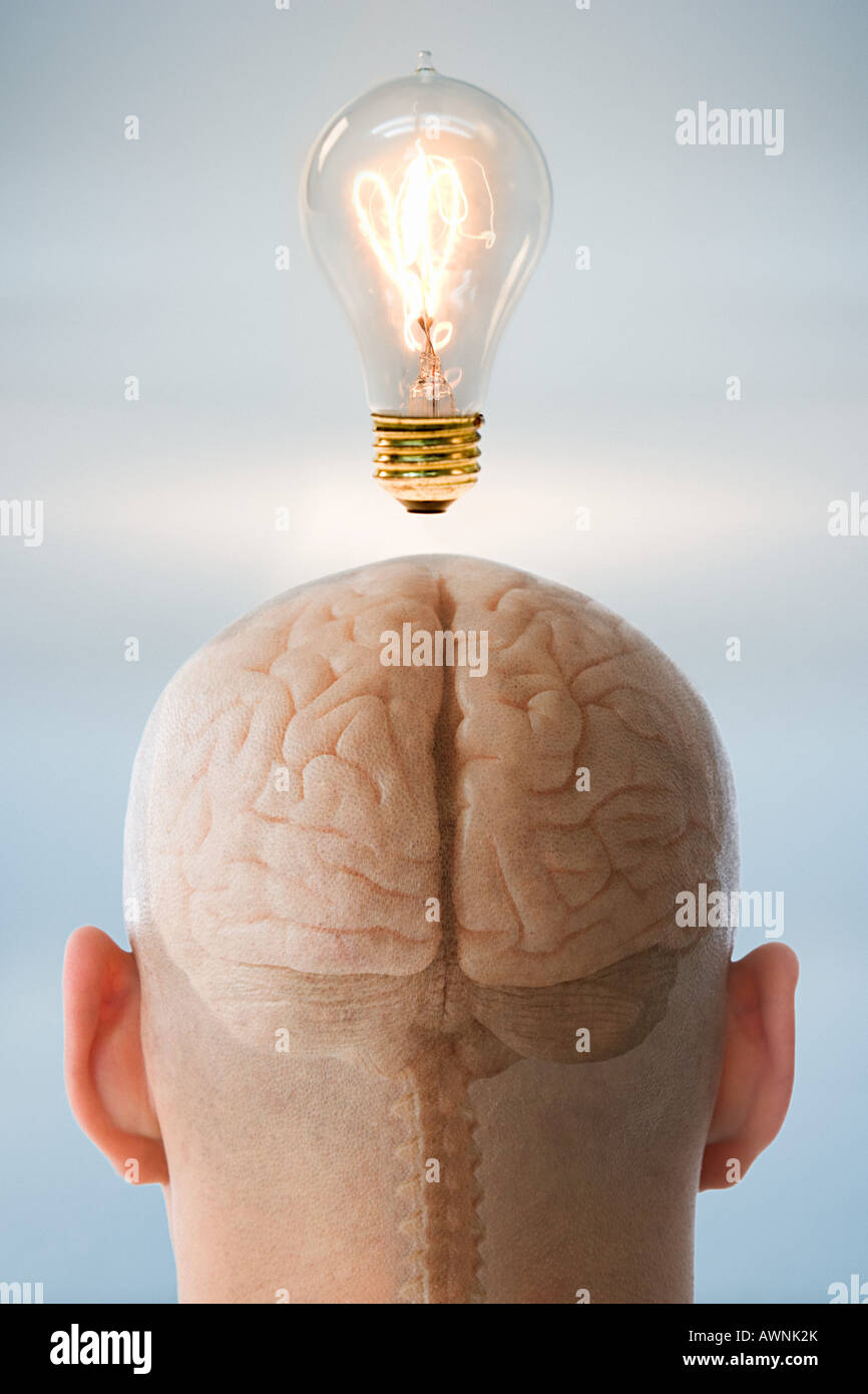 A person having an idea Stock Photo - Alamy
