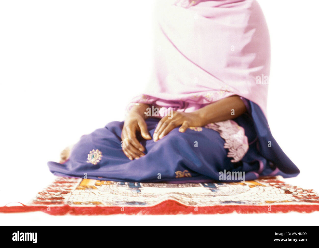 Islamic prayer hands Cut Out Stock Images & Pictures - Alamy