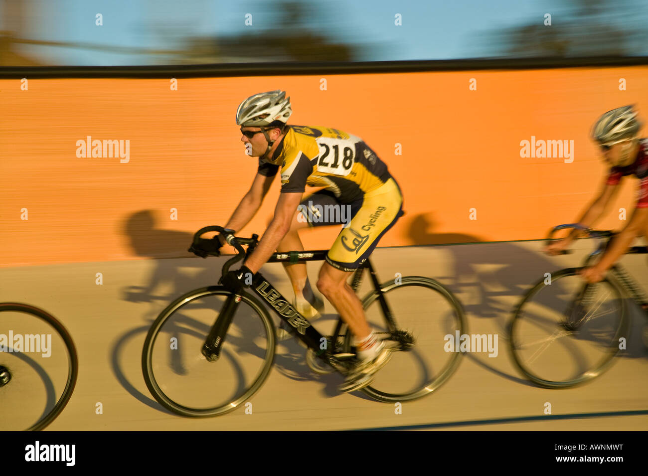 Bicycle Racing Velodrome Balboa Park, San Diego, California, USA Stock ...