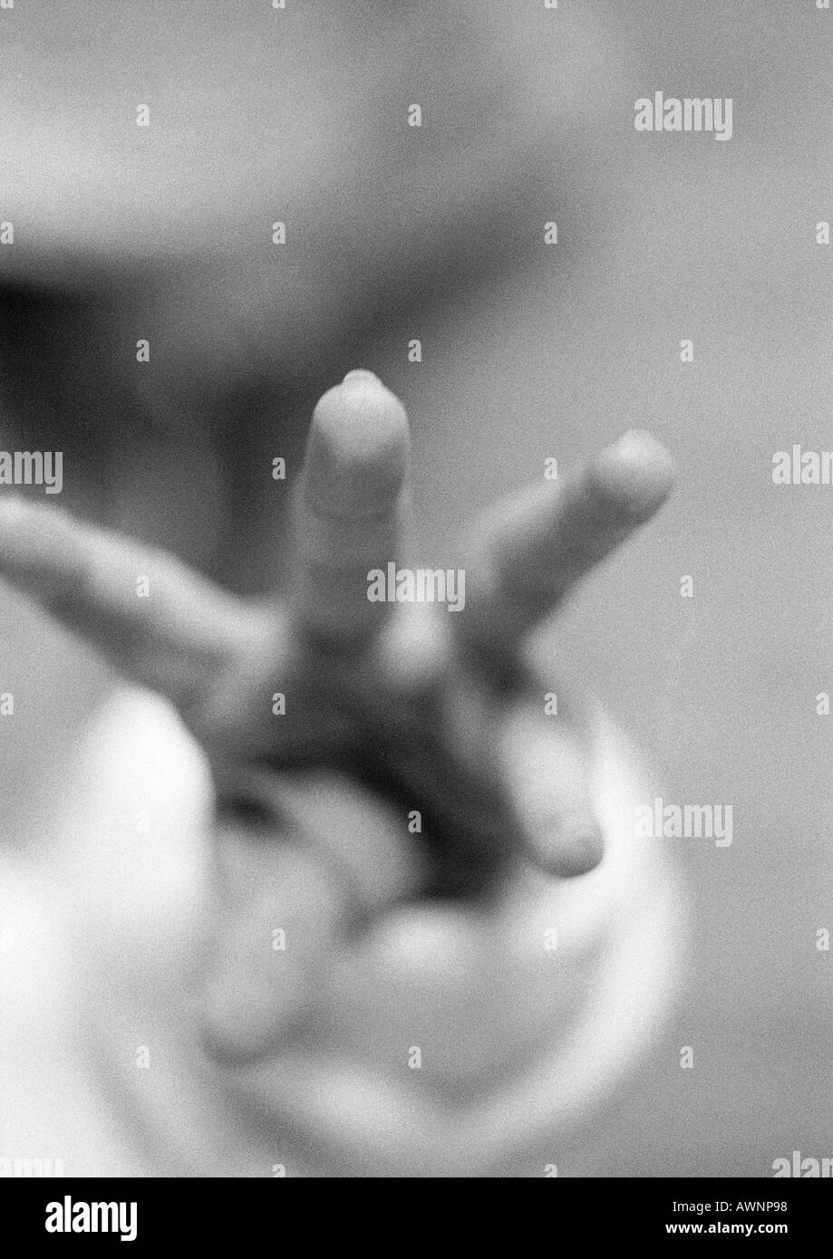 Child reaching for Black and White Stock Photos & Images - Alamy