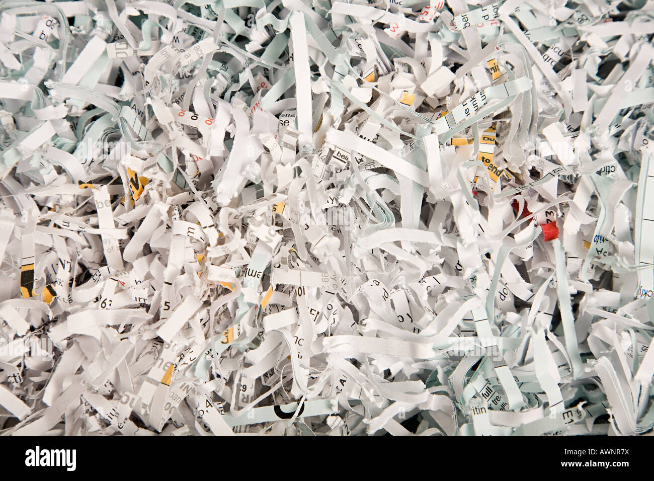 Close detail shredded paper hi-res stock photography and images - Alamy