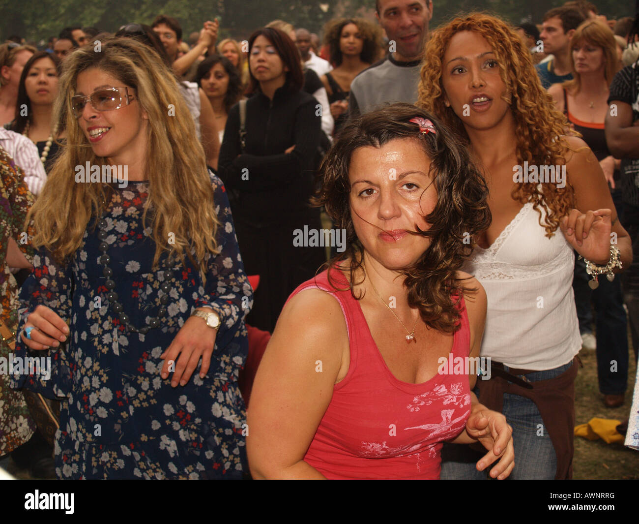 happy young female women girls dancing together cuban cuba caribbean ...