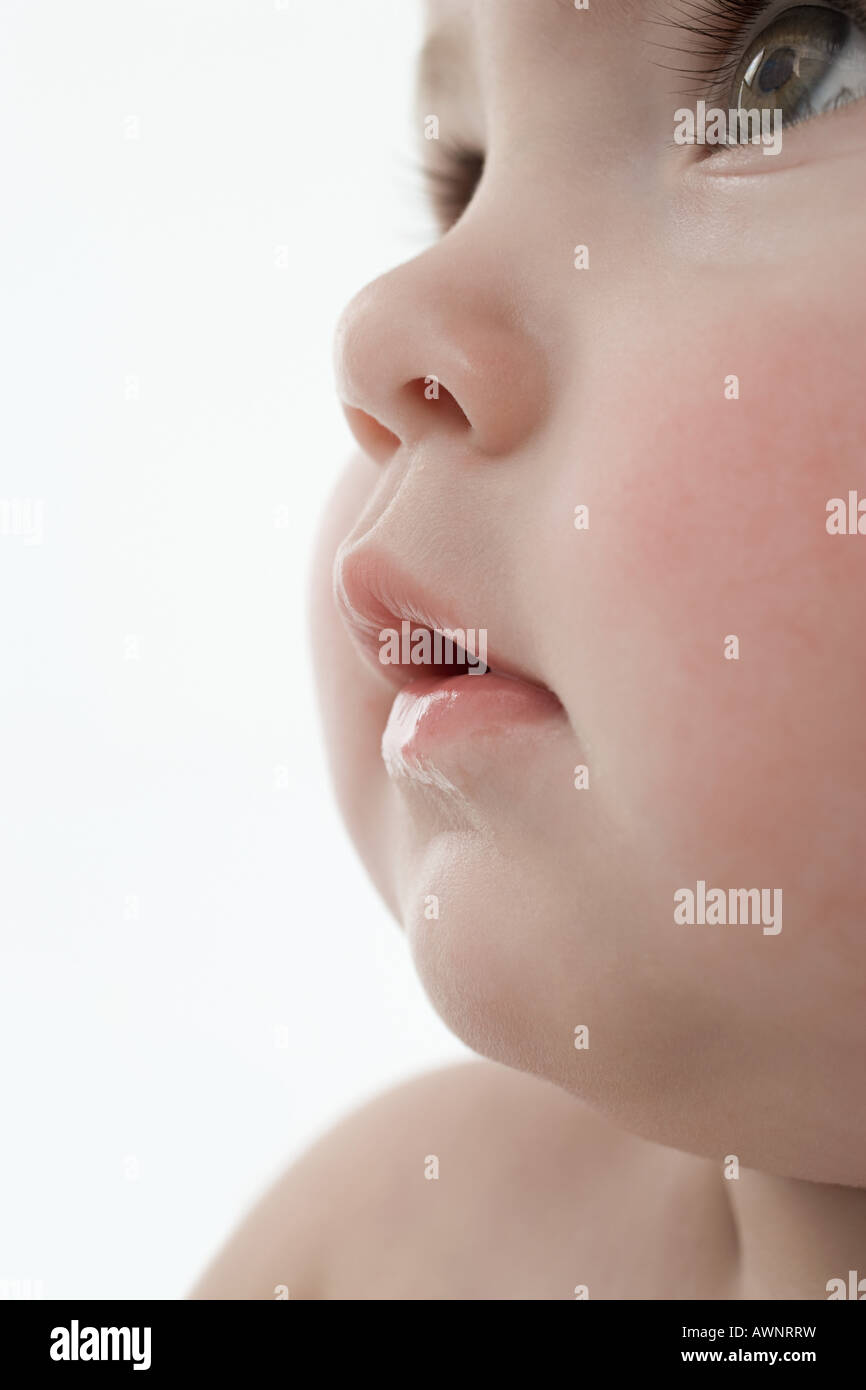 Face of a baby Stock Photo - Alamy