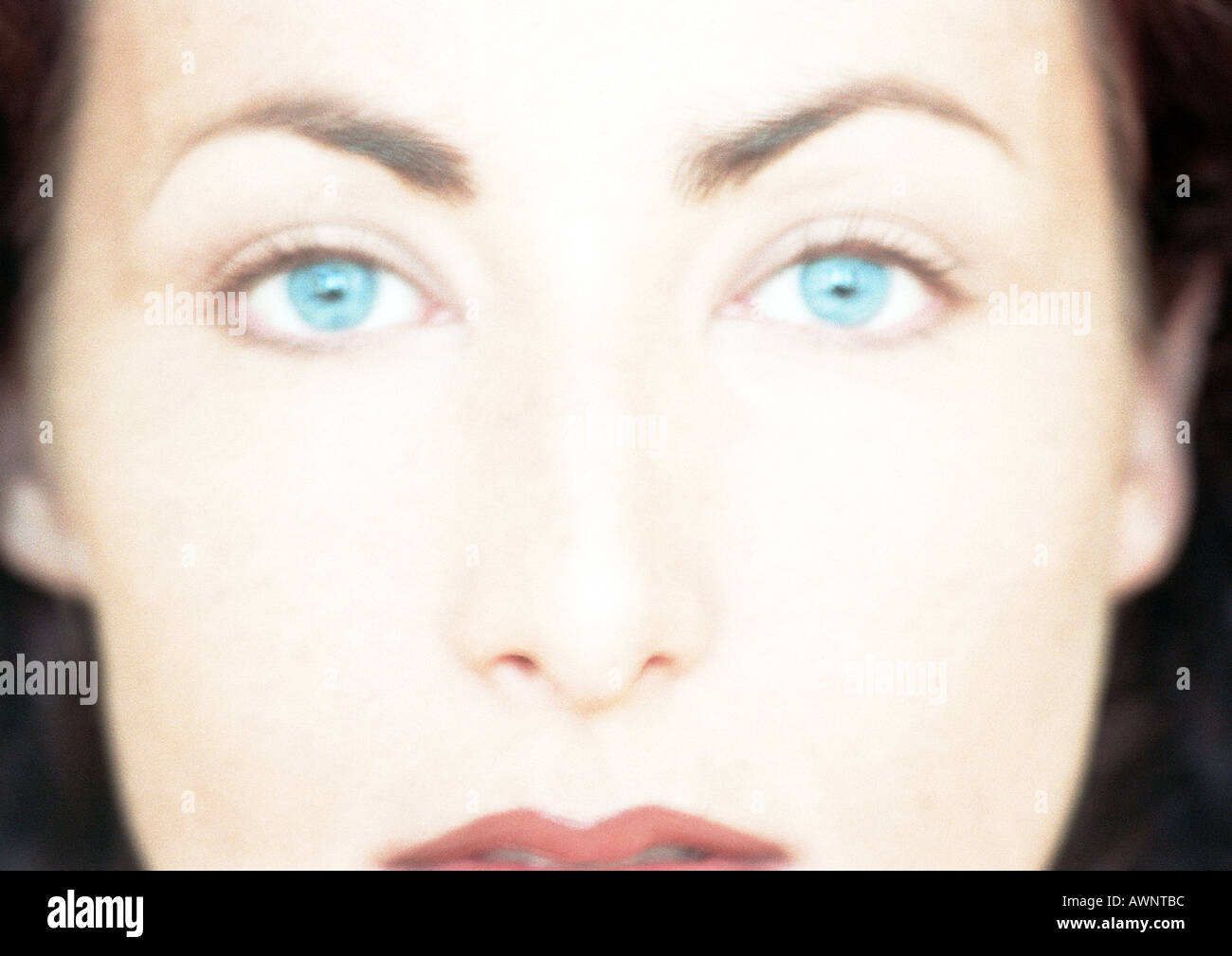 Woman's face, close-up, portrait Stock Photo - Alamy