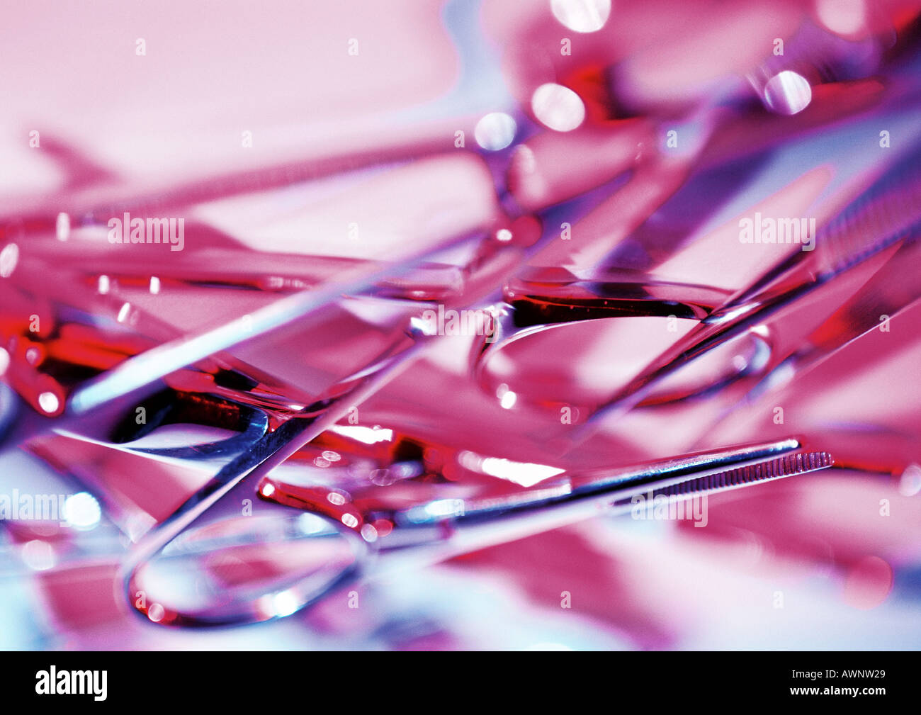 Medical instruments, close-up Stock Photo - Alamy