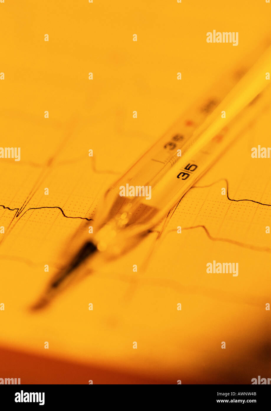Thermometre graph hi-res stock photography and images - Alamy