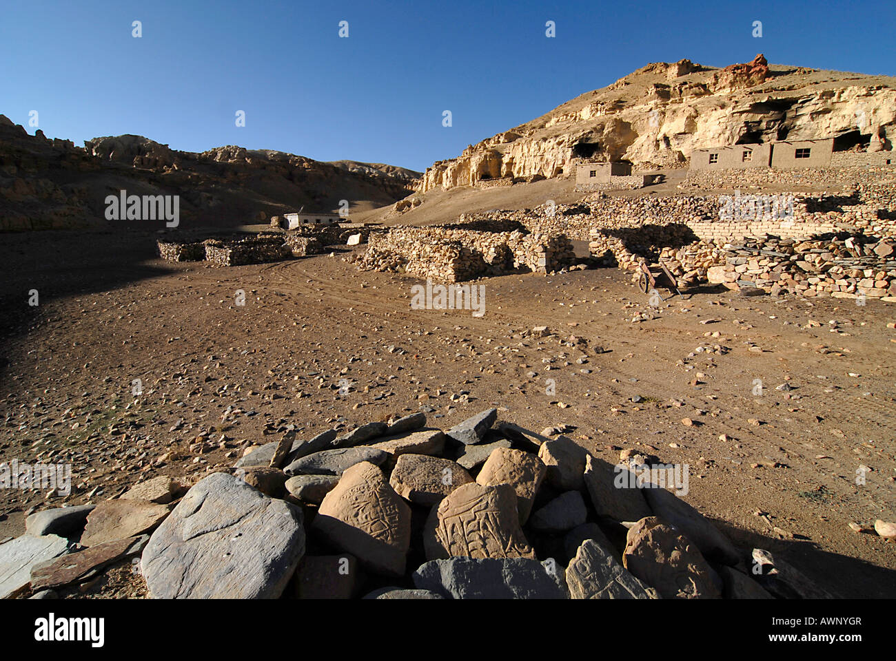Caravan accommodations in the ancient kingdom of Guge, Western Tibet ...