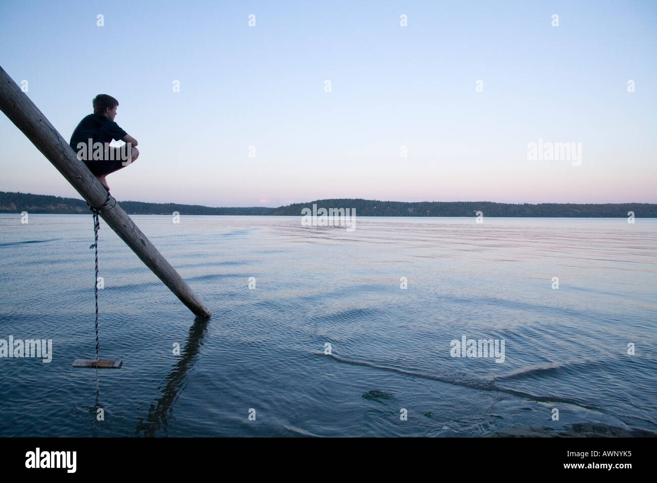 Boy balancing beam hi-res stock photography and images - Alamy