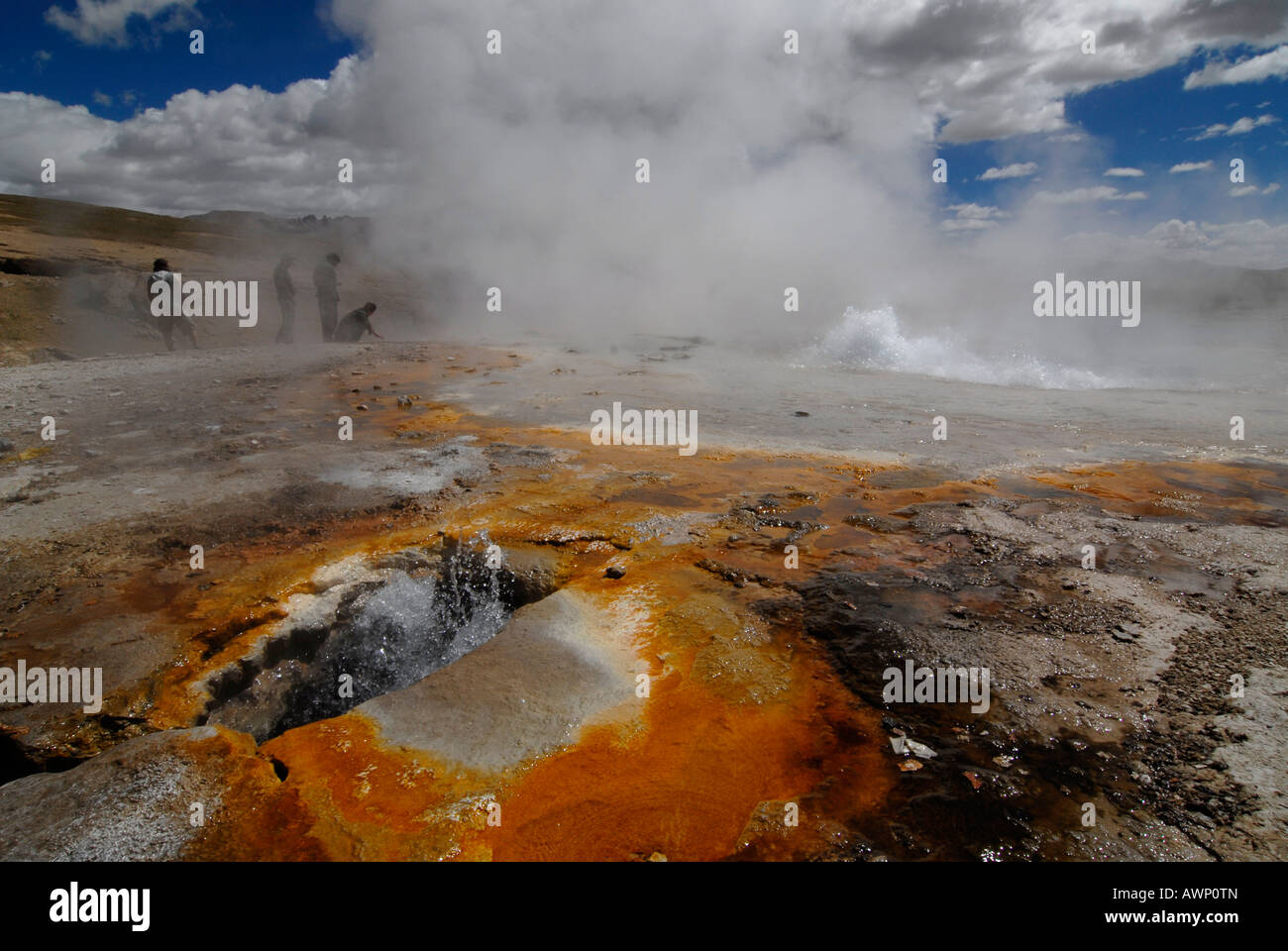 Bubbling tagejia geyser hi-res stock photography and images - Alamy
