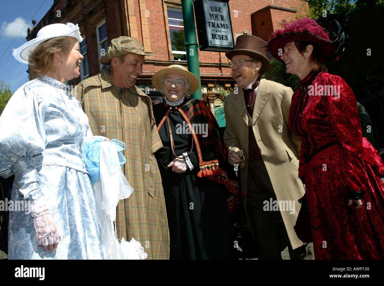 EDWARDIAN ERA ACTORS Stock Photo - Alamy