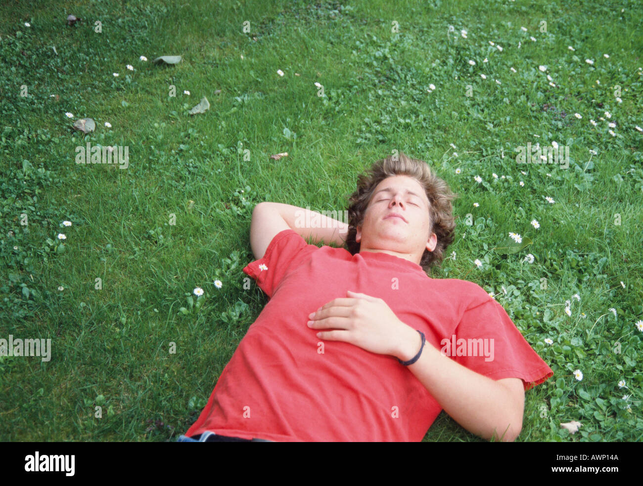 Lying laid down hi-res stock photography and images - Alamy