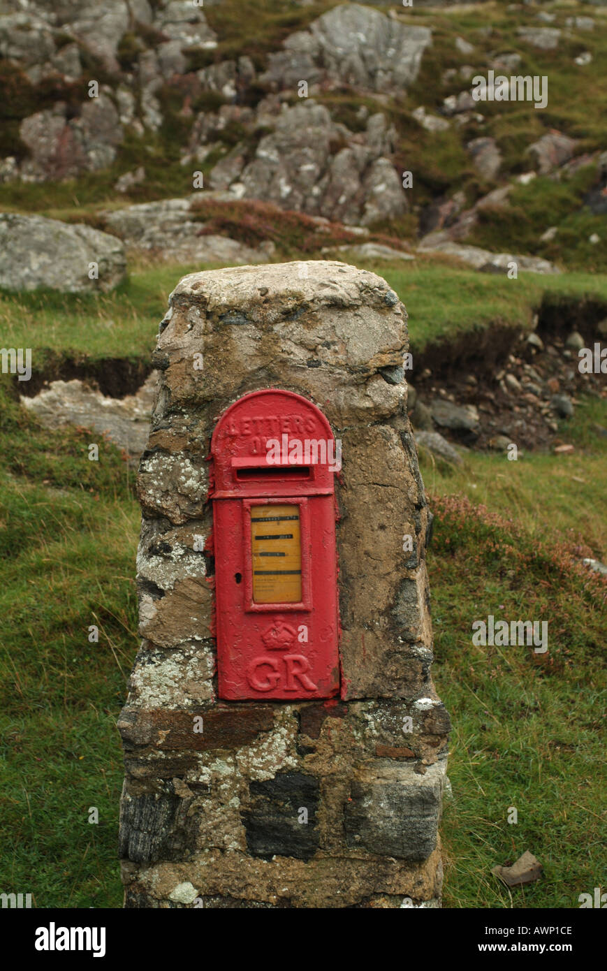 Post Box Scotland High Resolution Stock Photography and Images - Alamy