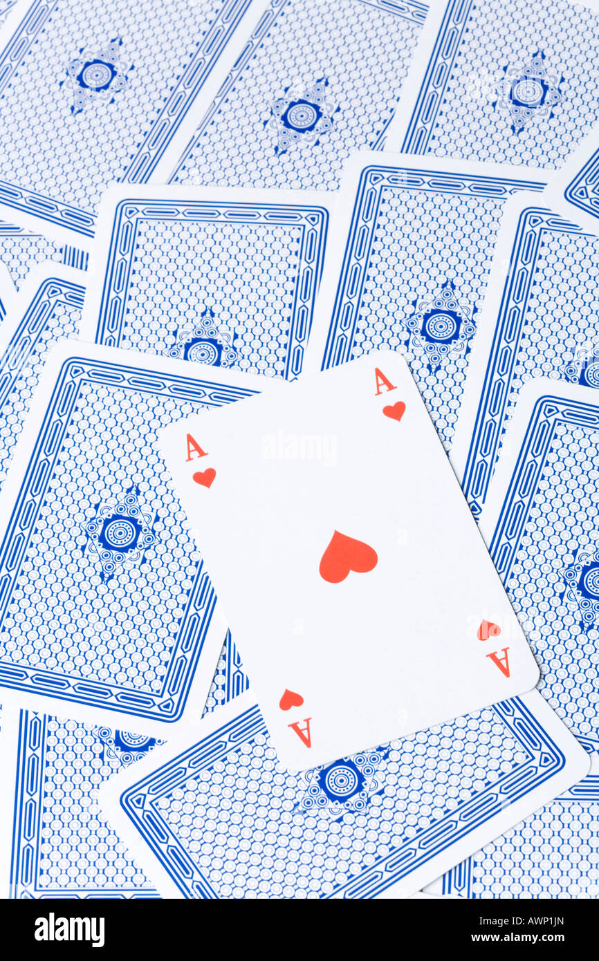 Ace playing card Stock Photo - Alamy