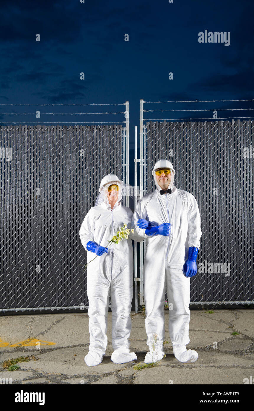 Biohazard suits hi-res stock photography and images - Alamy