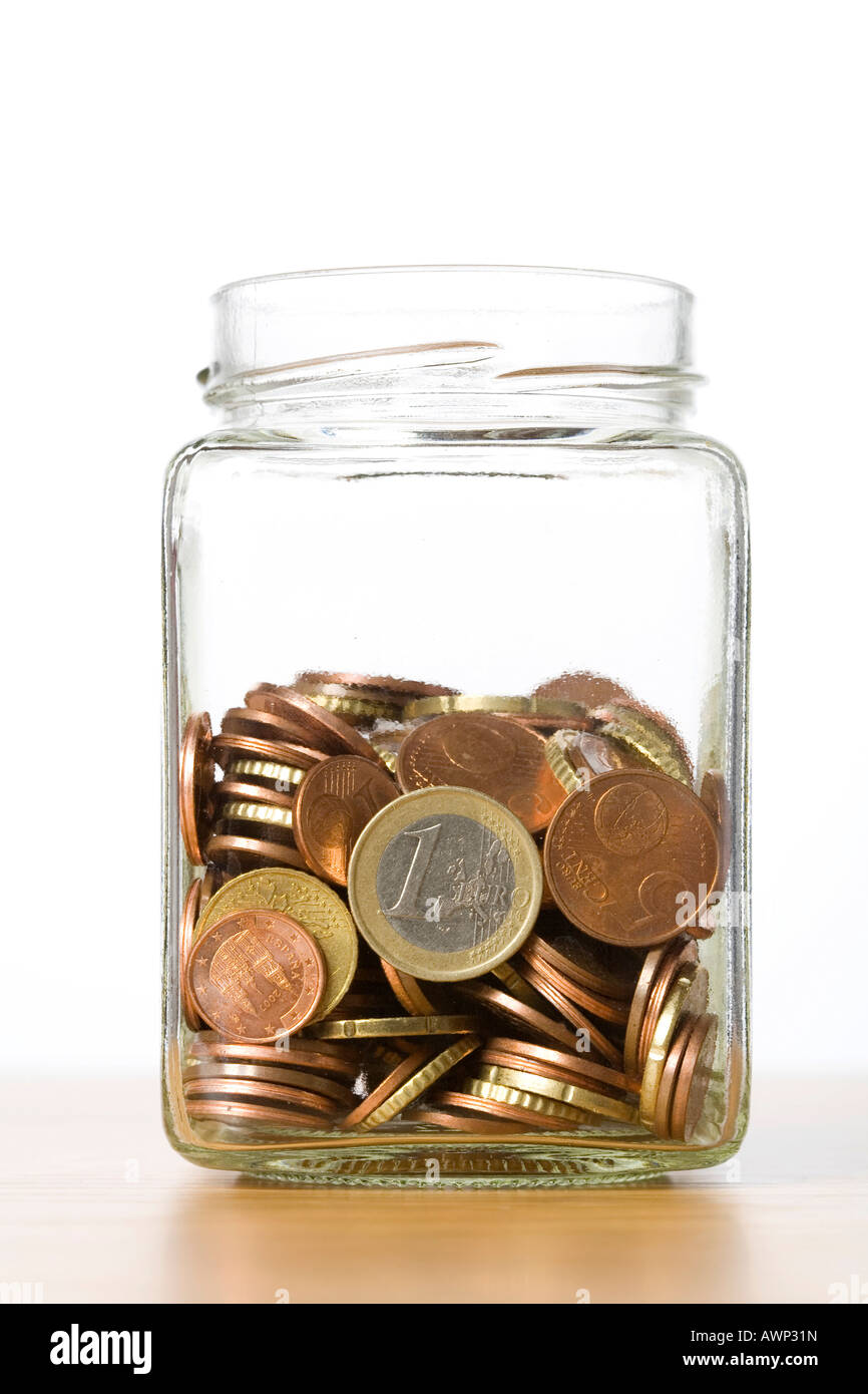 Money Jar Filling Up High Resolution Stock Photography and Images - Alamy