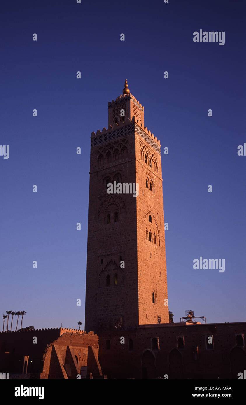 The Koutoubia Minaret 70m and the tallest landmark in the Moroccan city ...
