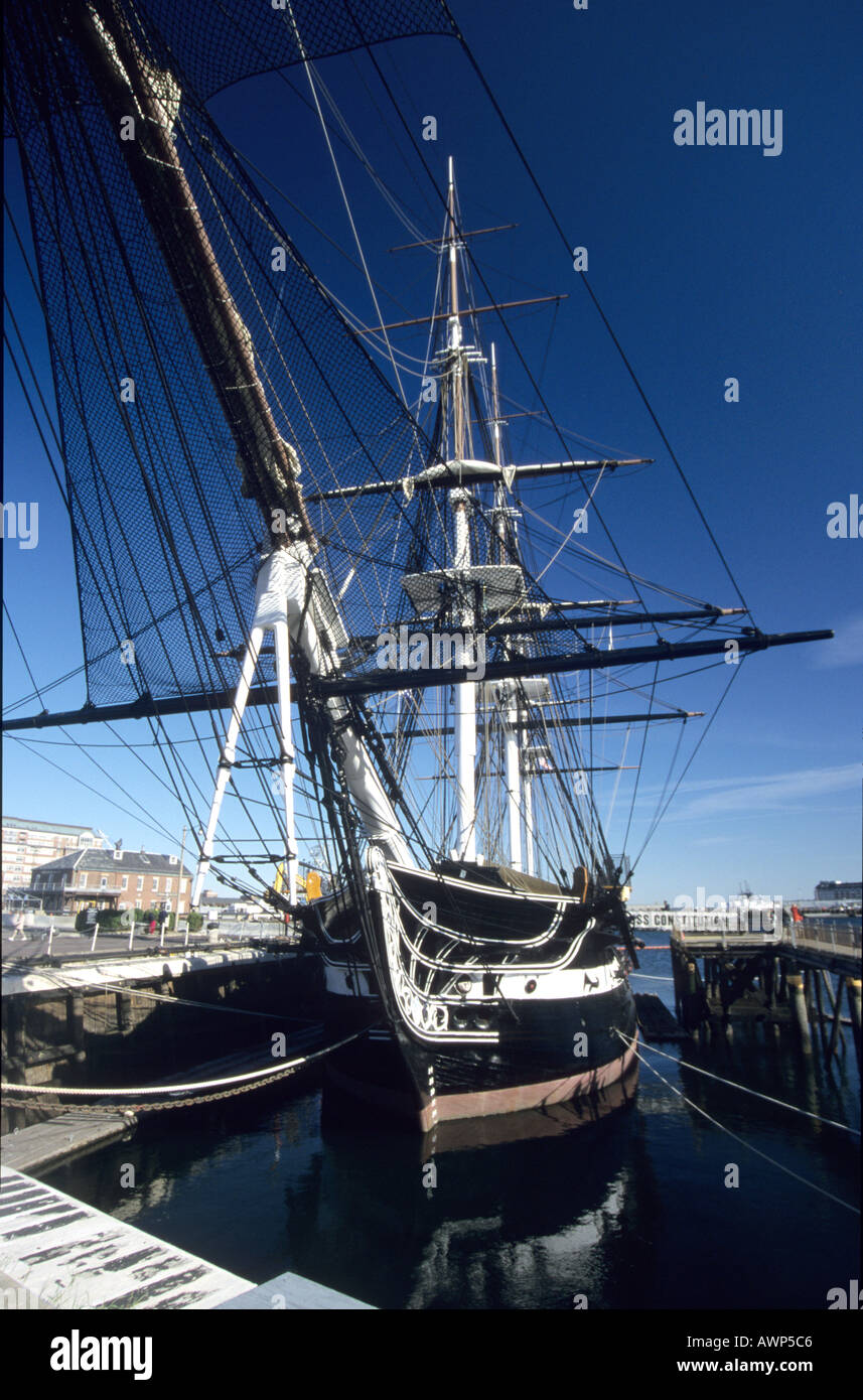 Rigging uss constitution hi-res stock photography and images - Alamy