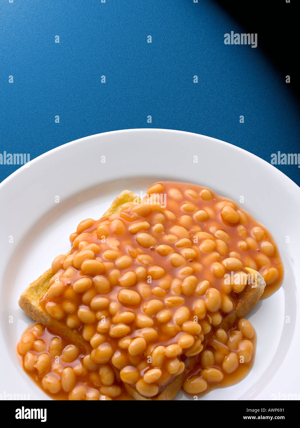Beans on toast Stock Photo - Alamy