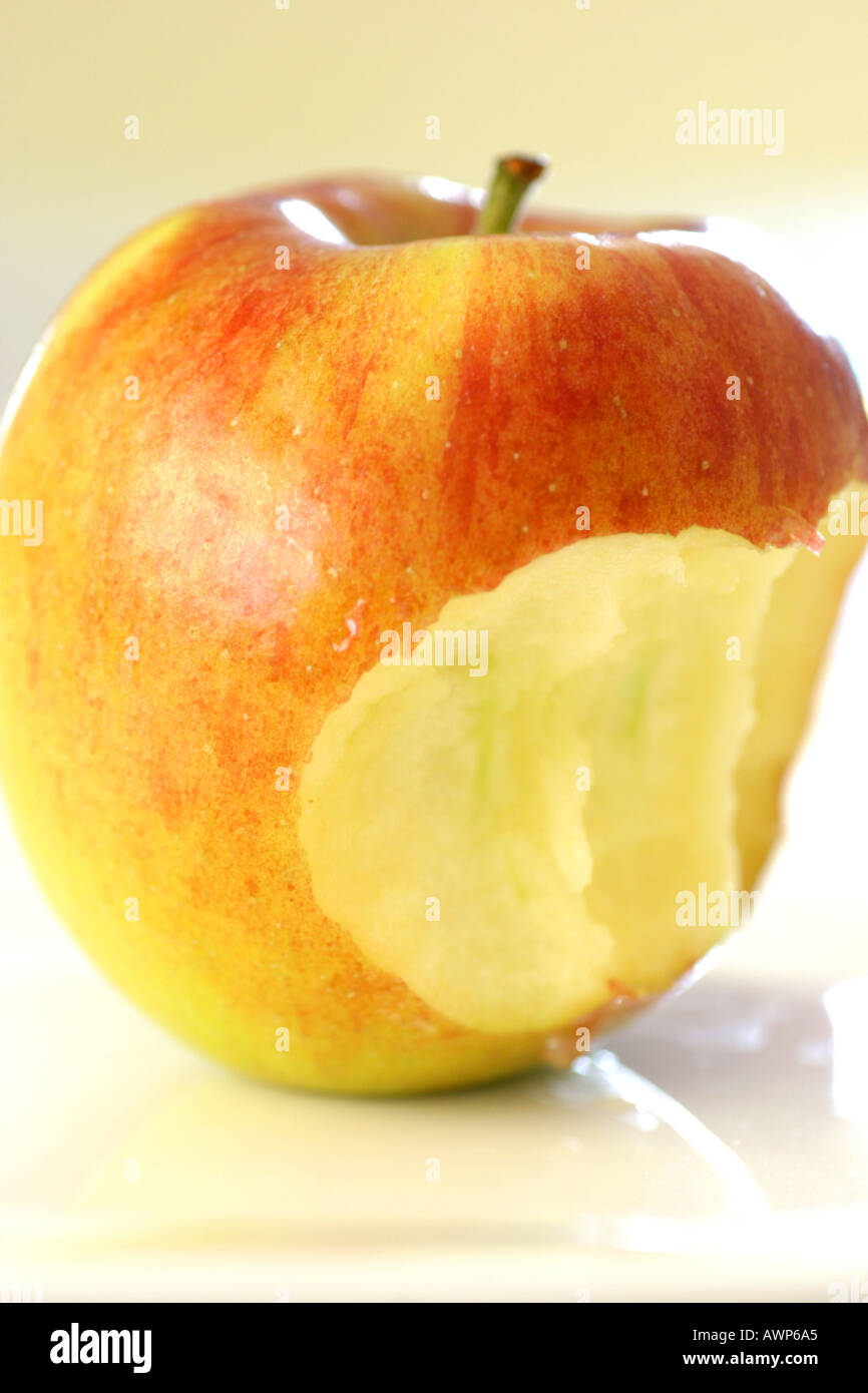 Rosy apple bite hi-res stock photography and images - Alamy