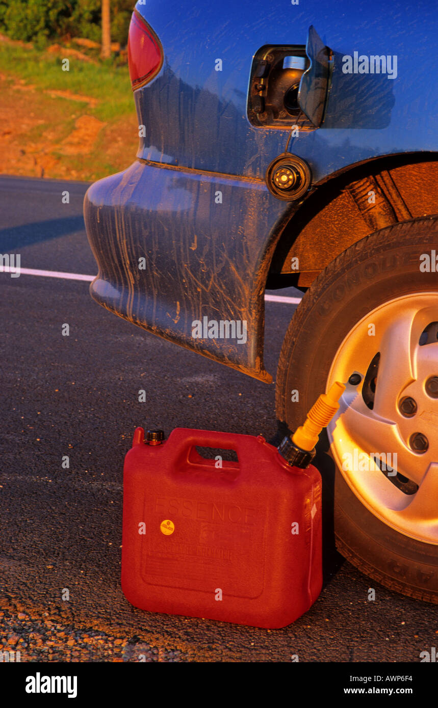 Out of gas 5 Stock Photo - Alamy