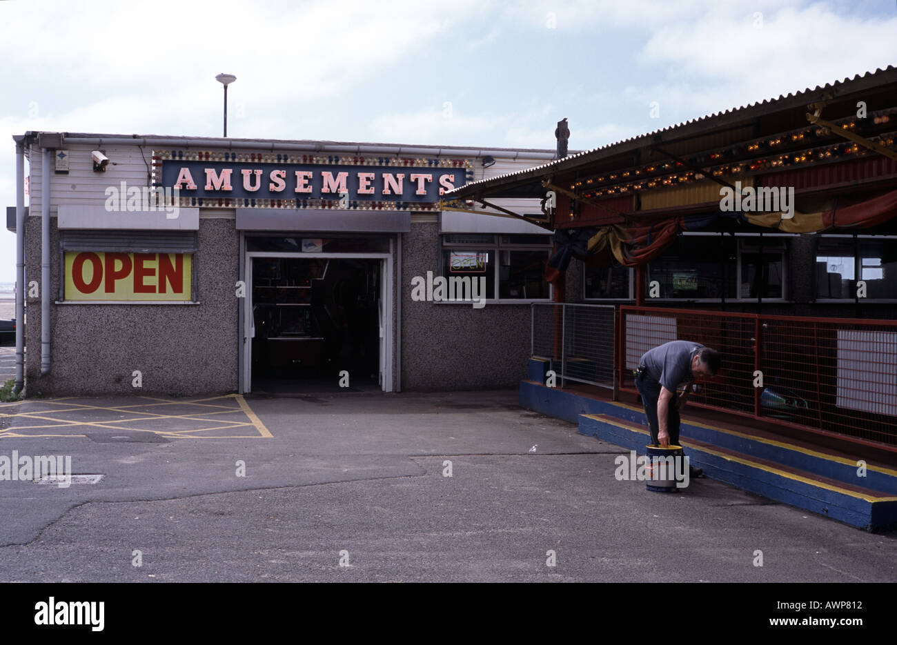 Amusement arcade 1970s hi-res stock photography and images - Alamy