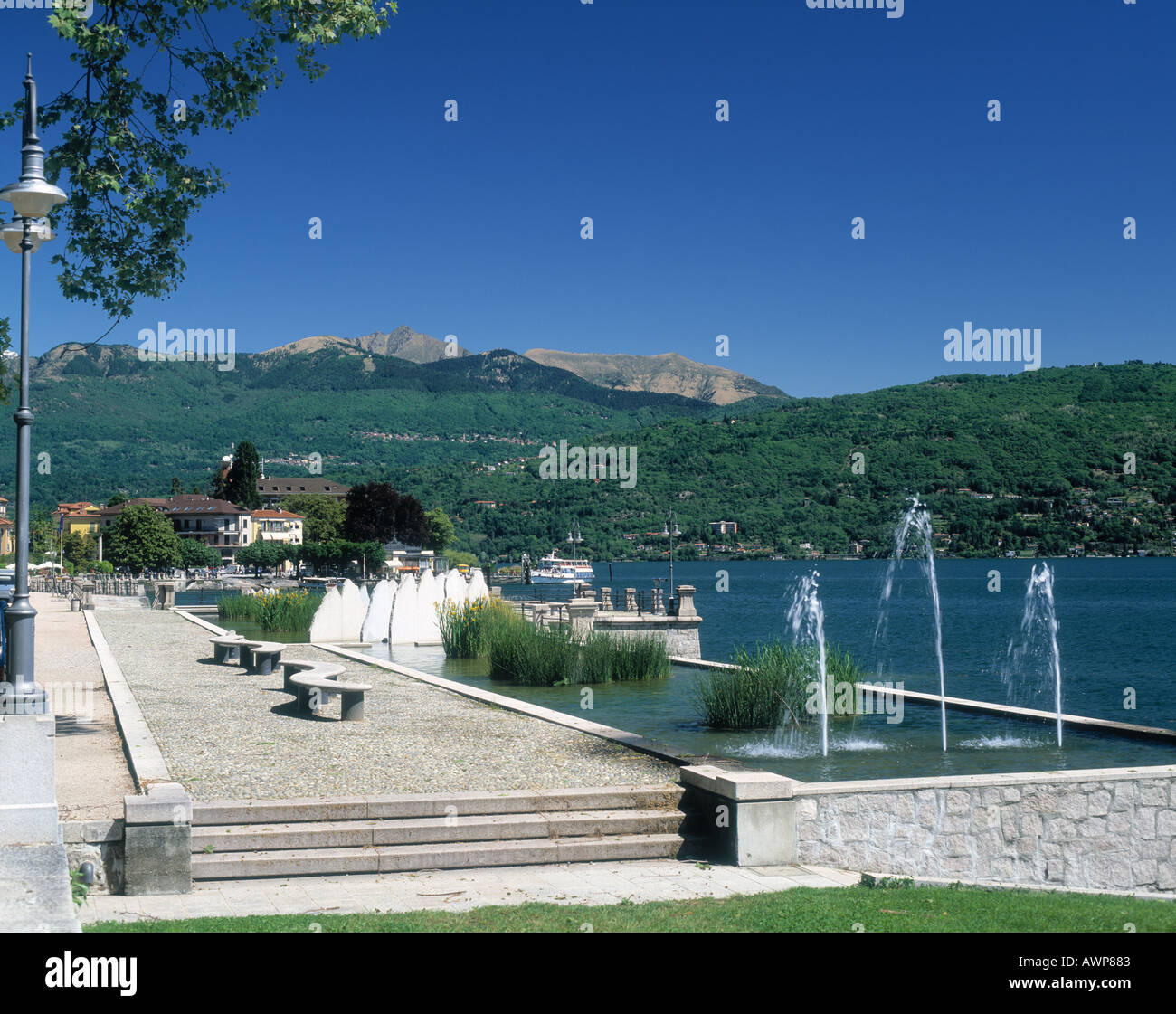 Baveno promenade hi-res stock photography and images - Alamy