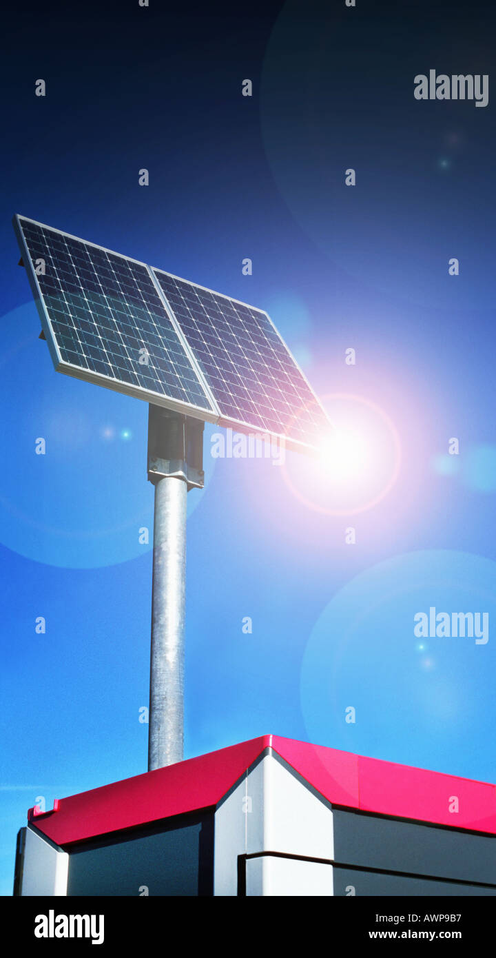 Solar panel booth hi-res stock photography and images - Alamy