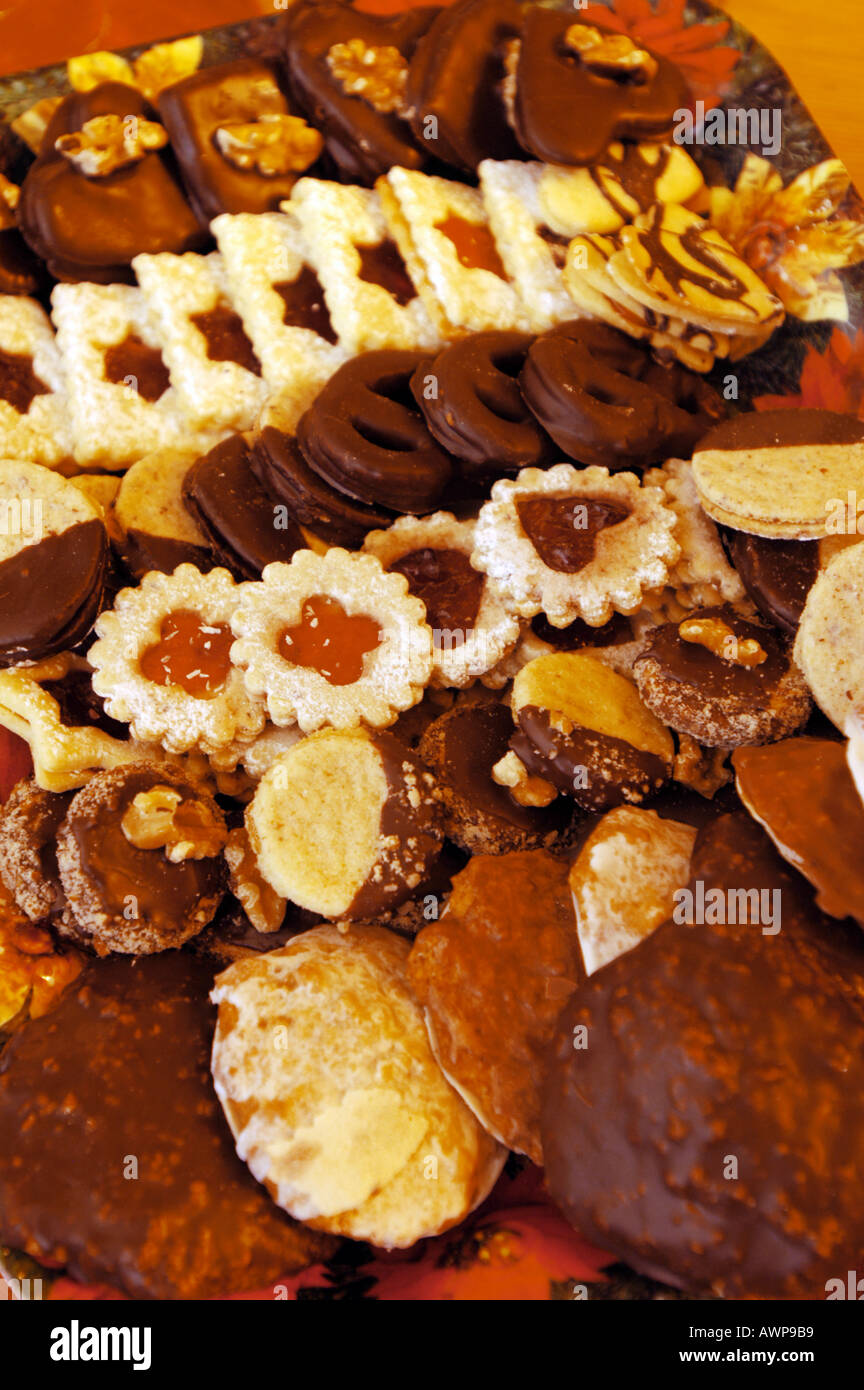 fine sweet cookies cake shortbread biscuit cookie Stock Photo - Alamy