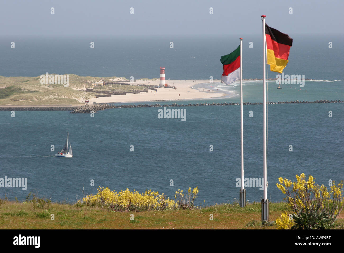 Helgoland flagge hi-res stock photography and images - Alamy