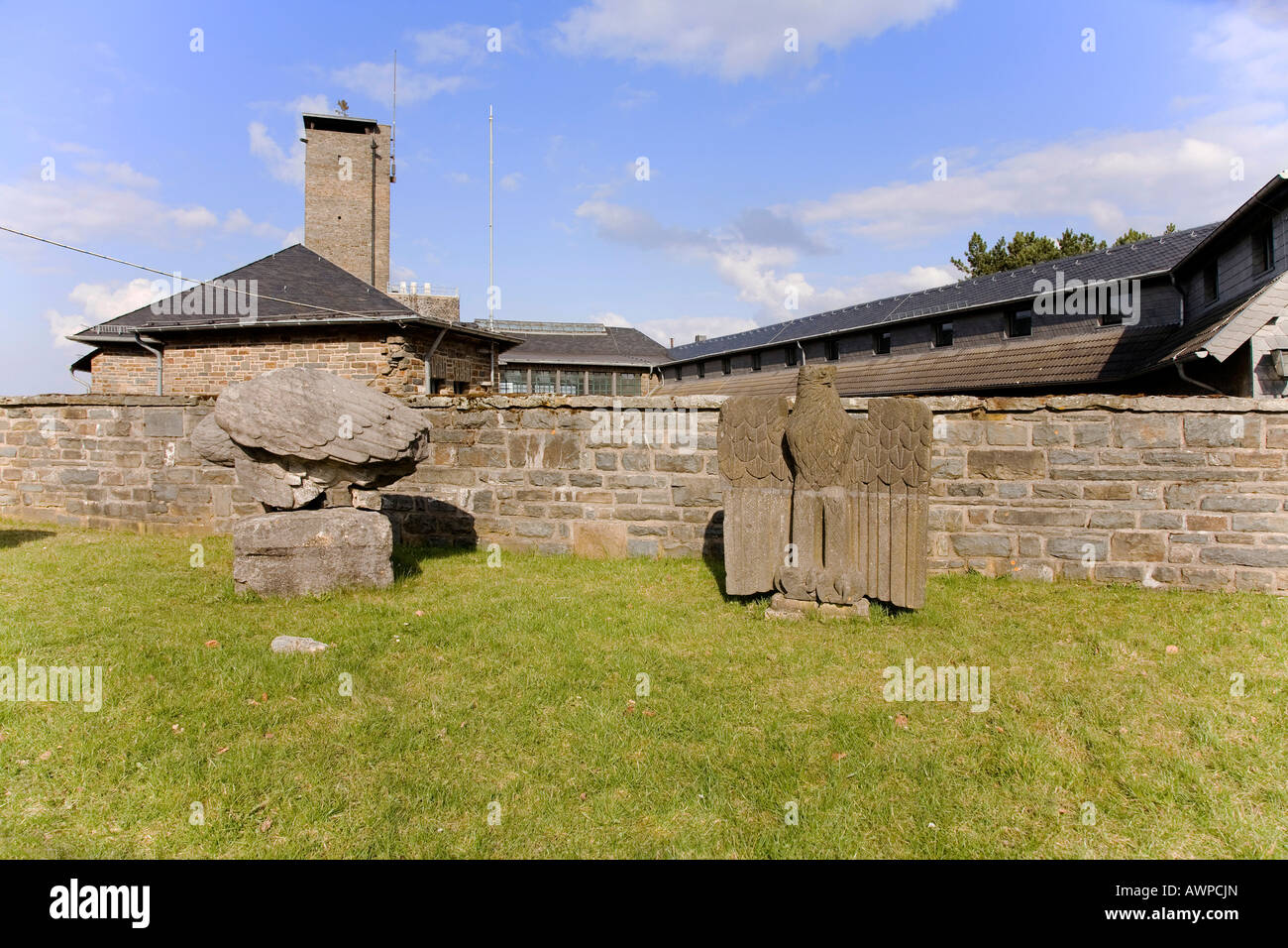 Former NS-Ordensburg Vogelsang National Socialist estate), old ...