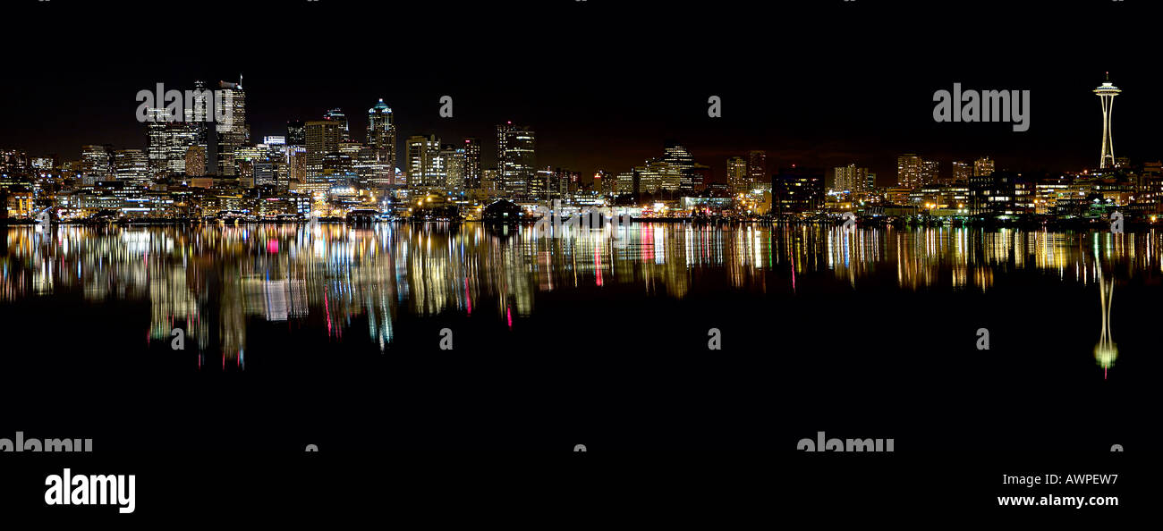 Shot of seattle skyline hi-res stock photography and images - Alamy