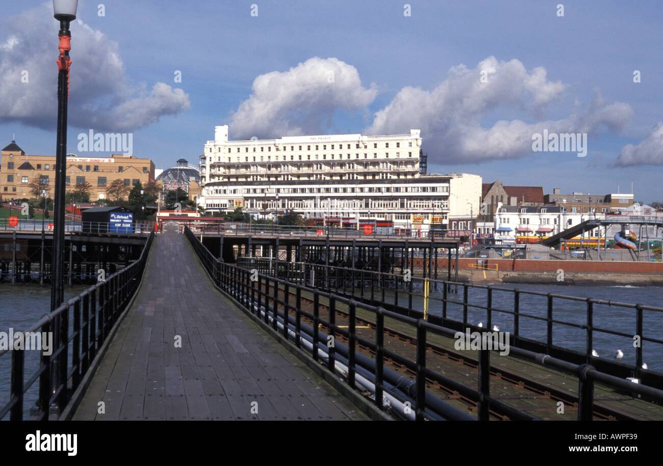The peer in Southend on sea Essex England Stock Photo - Alamy