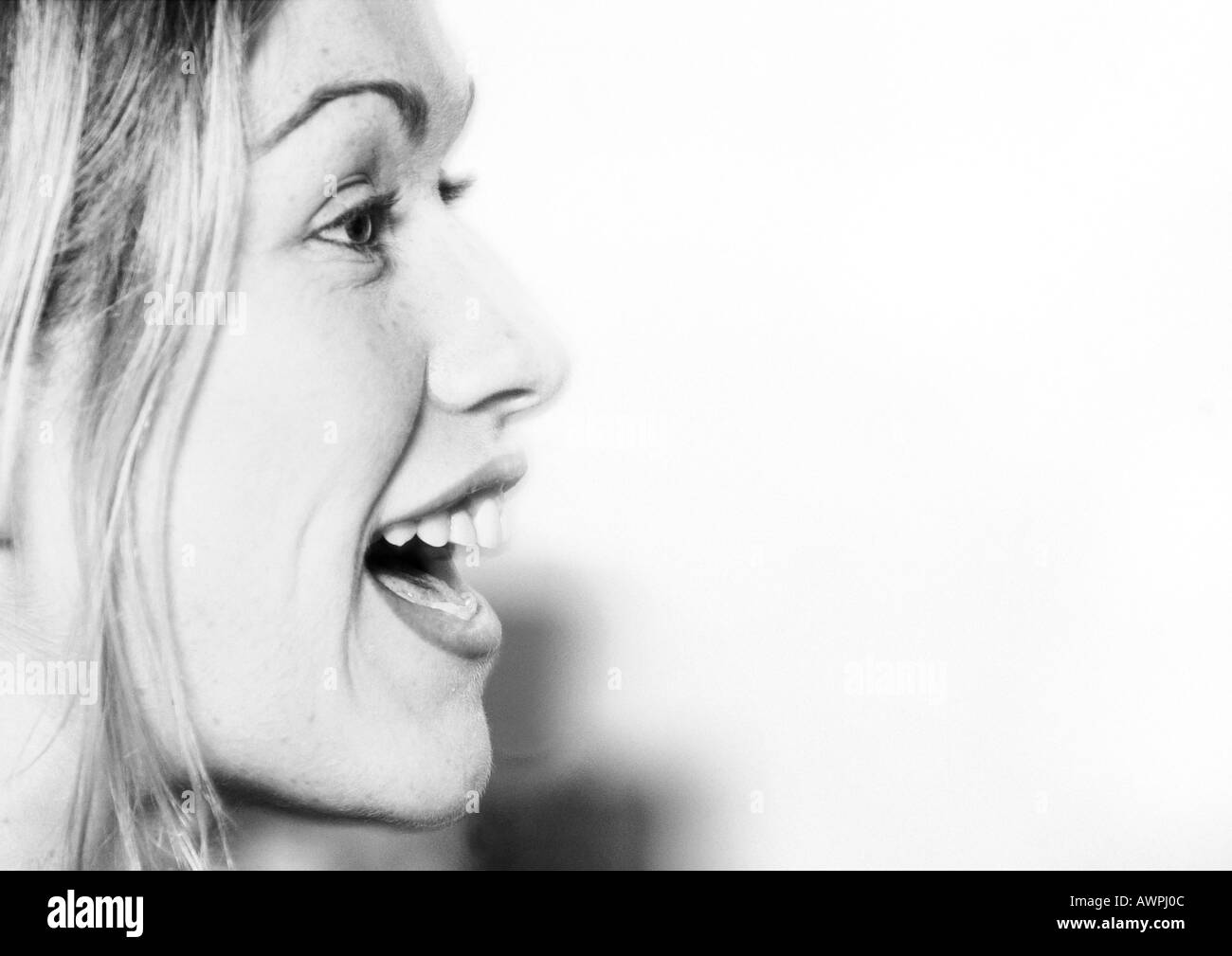 Open Mouth Side View