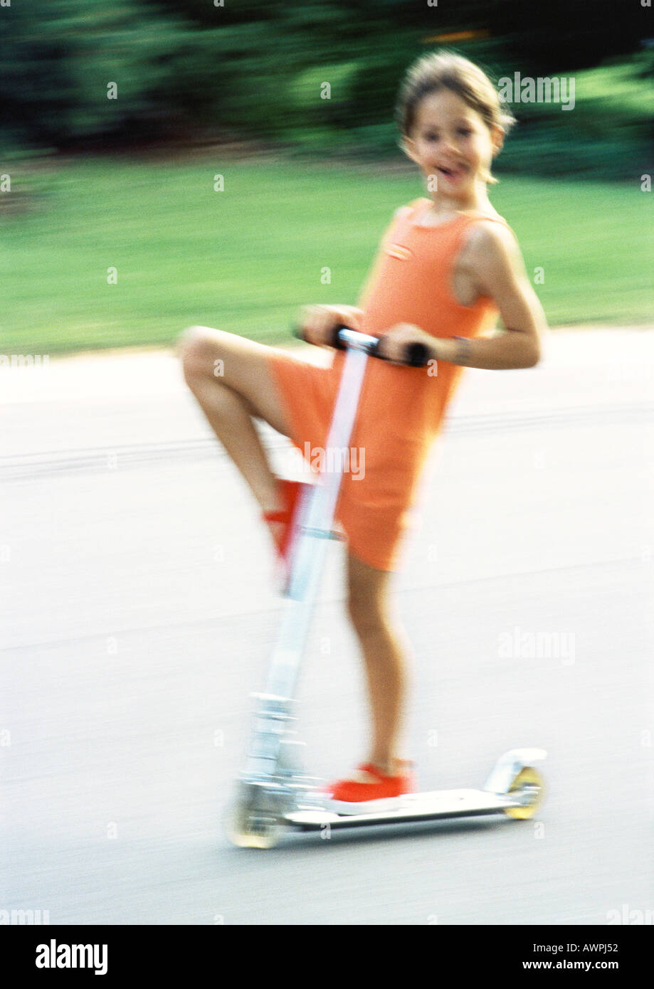 Scooter stunts hi-res stock photography and images - Alamy