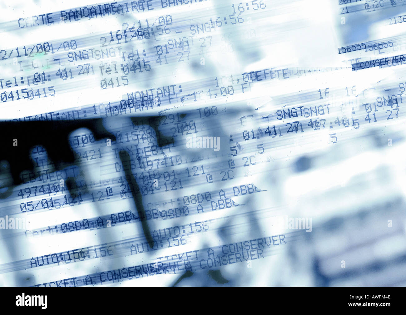 Receipts colour hi-res stock photography and images - Alamy