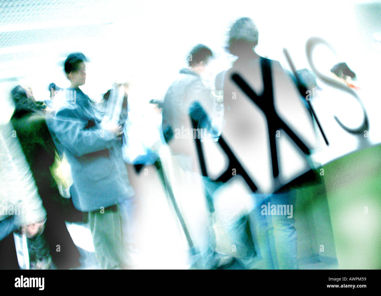 Superimposed letters hi-res stock photography and images - Alamy