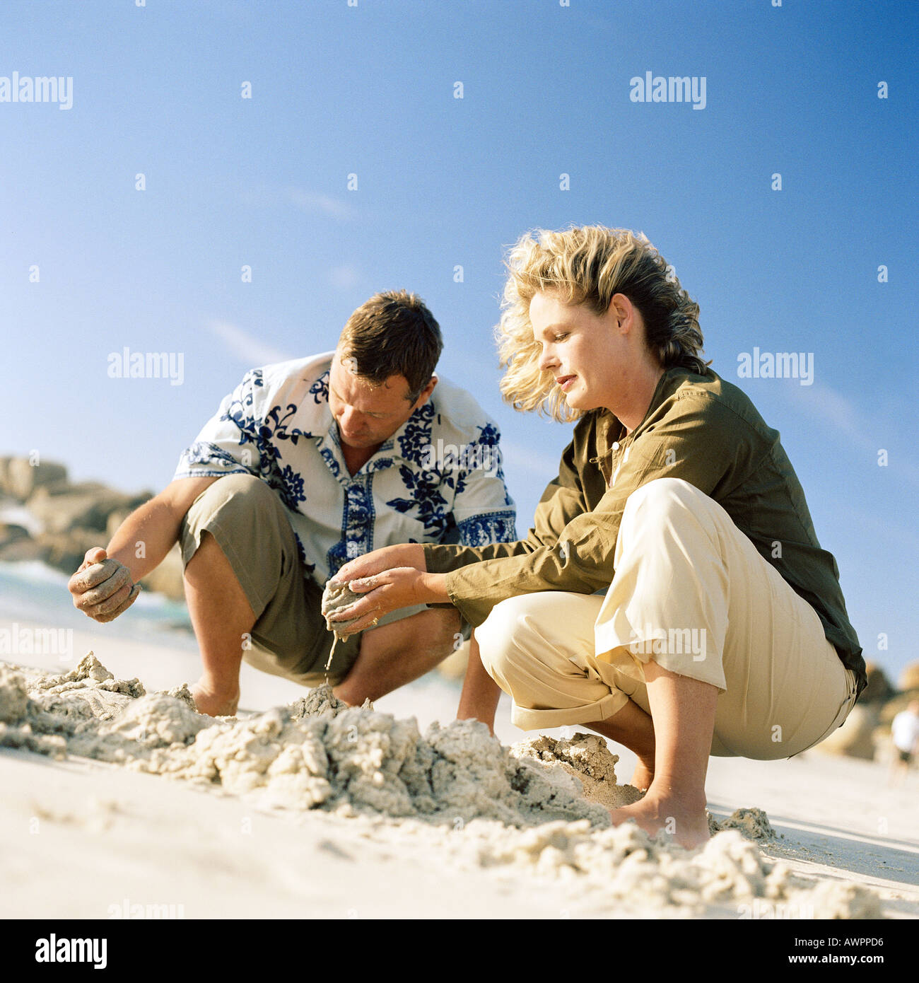 Man digging well hi-res stock photography and images - Alamy