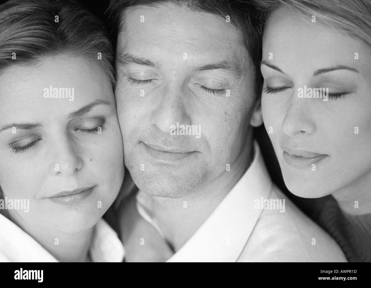 Man face front and side Black and White Stock Photos & Images - Alamy