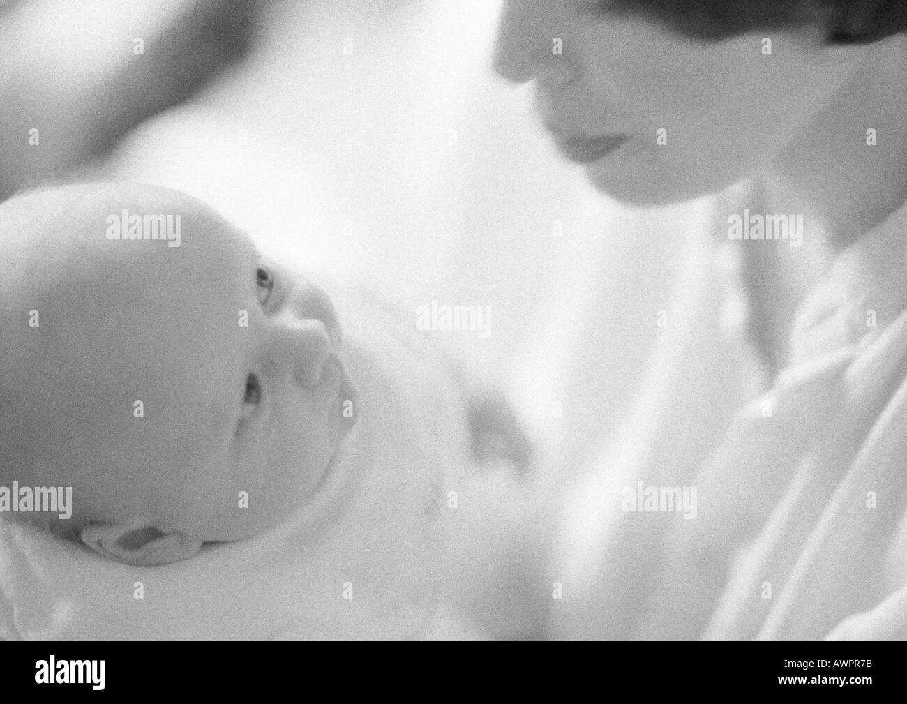 Two people looking at view Black and White Stock Photos & Images - Alamy